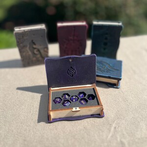 Mini Dice Crate Box WITH Free Mini Dice Set. - Etsy