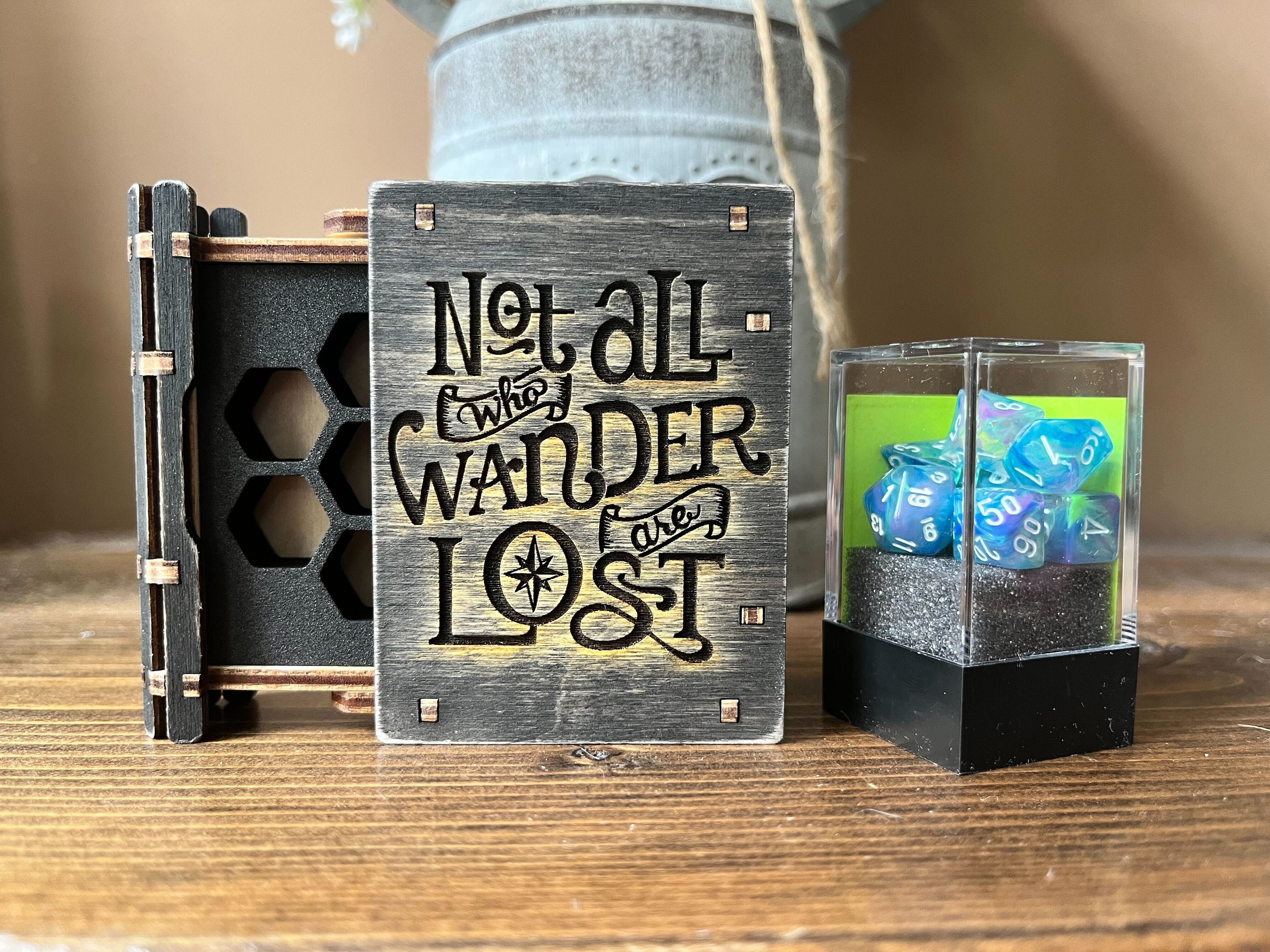 Wanderlust Small Dice Boxes WITH Free Mini Dice Set - Etsy