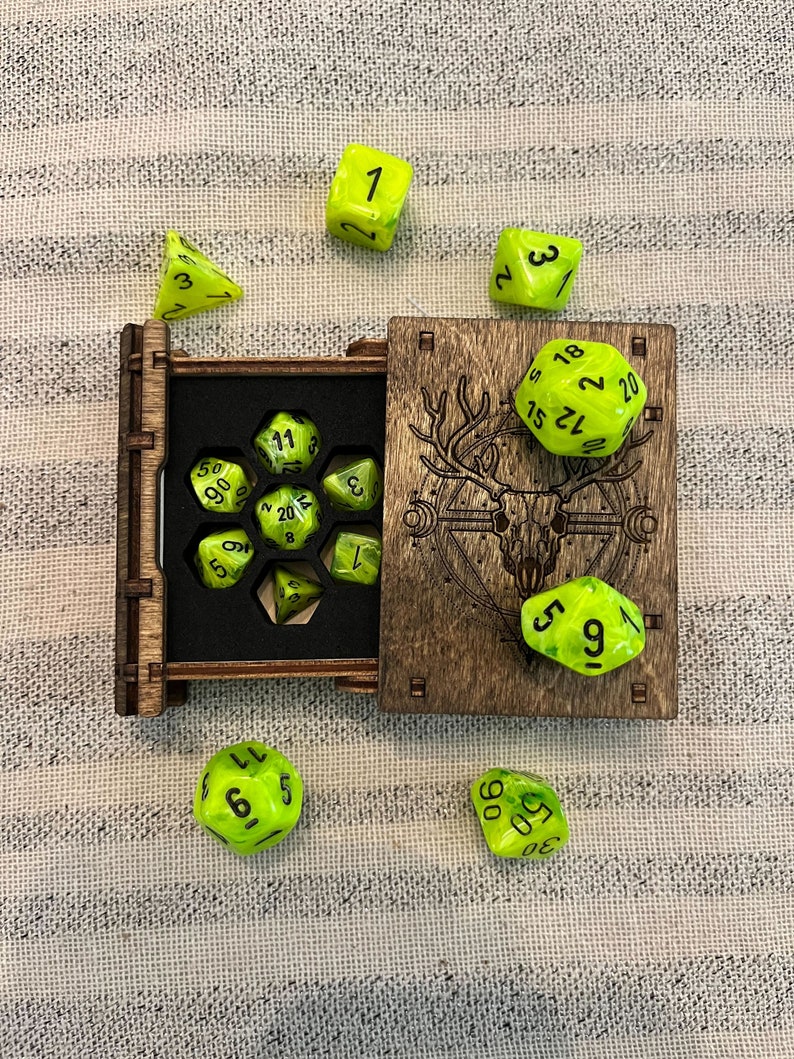 The Mini Poly Dice Tome WITH Free Mini Dice Set. - Etsy