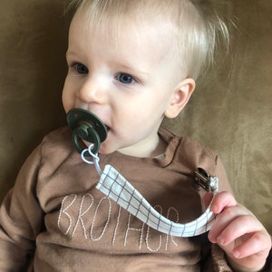 Dinosaur Pacifier Clip, Dinosaur Baby Gift, Boy Pacifier Clip, Pacifier ...