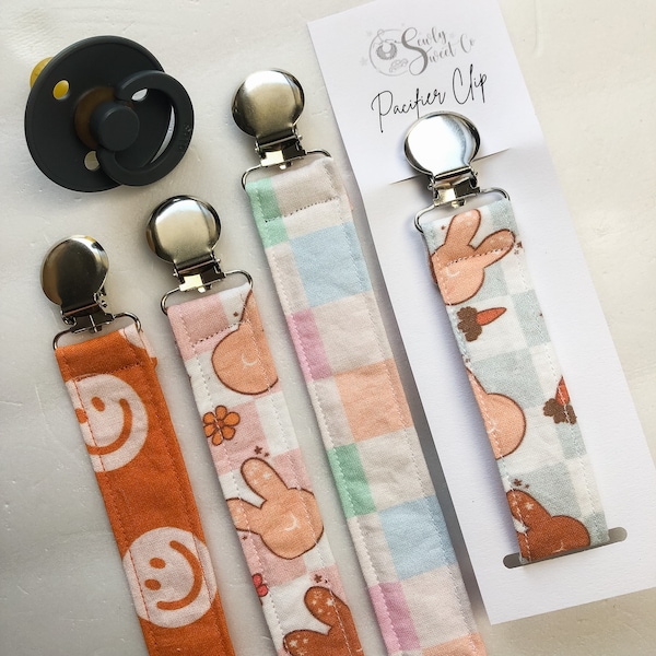 Pacifier Clip - Etsy