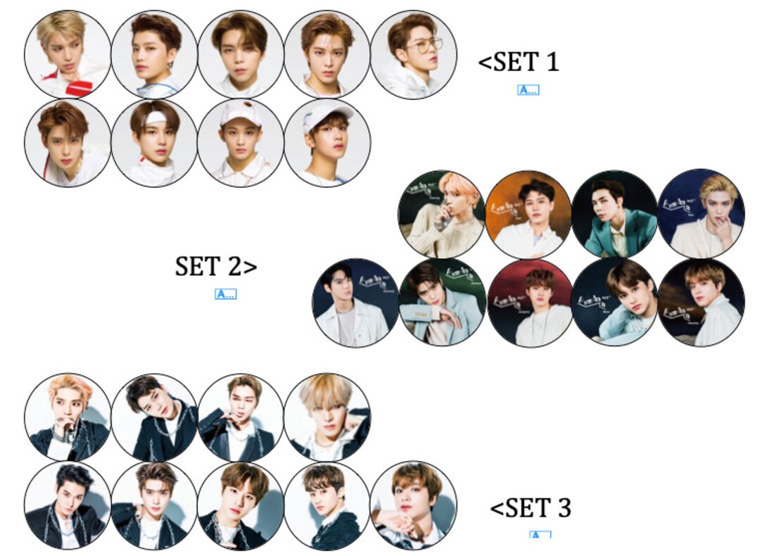 NCT 127 Pt.2 Eras Buttons k-pop Buttons - Etsy