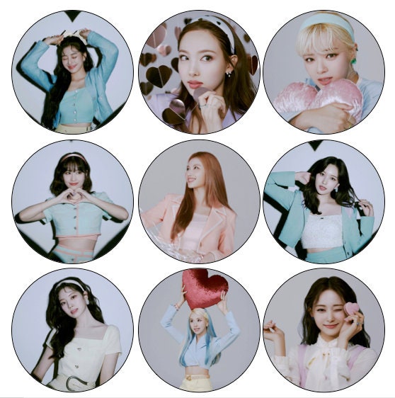 Twice Formula of Love Buttons k-pop Buttons | Etsy