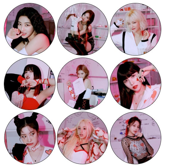 Twice Formula of Love Buttons k-pop Buttons | Etsy