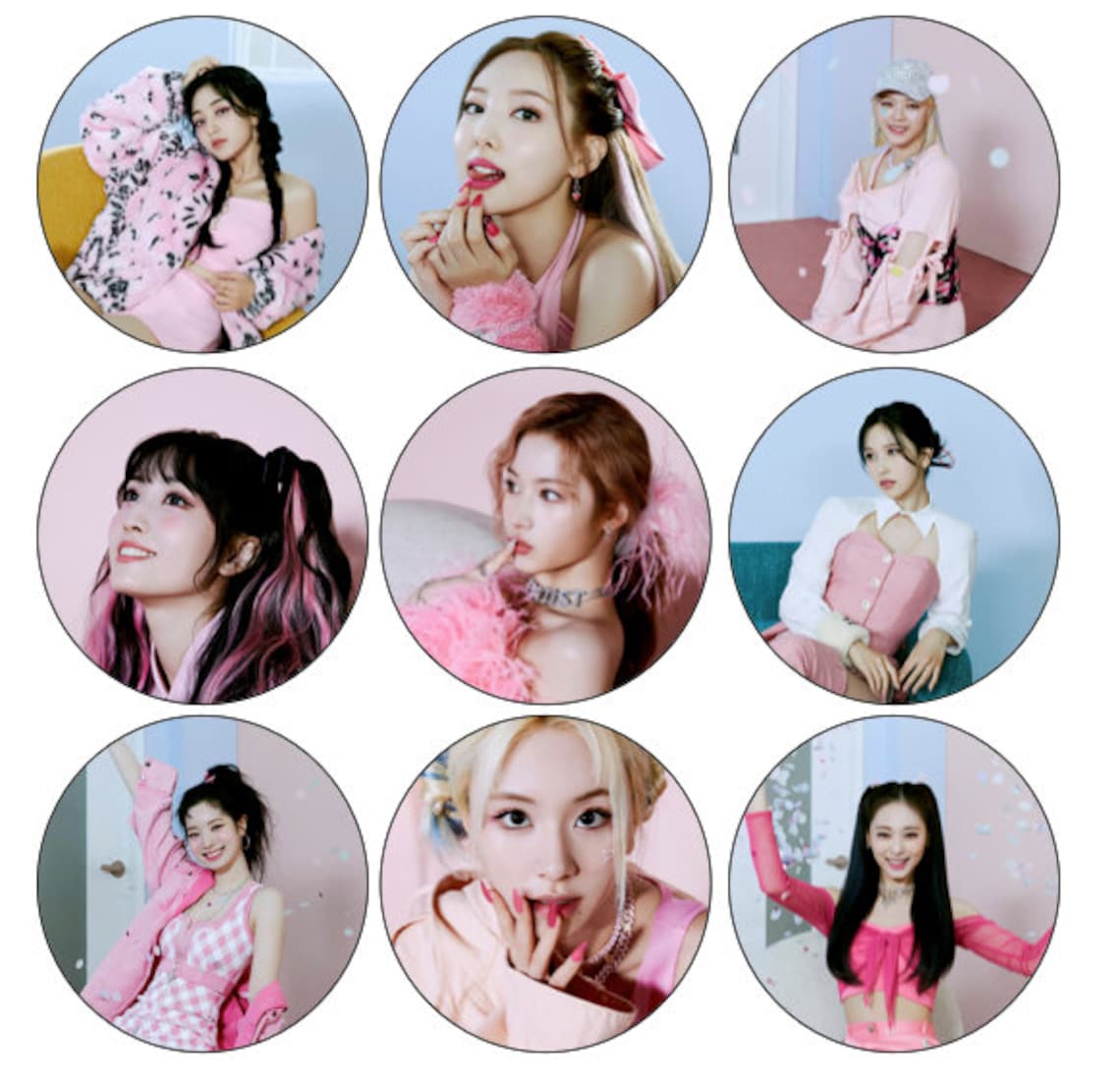 Twice Formula of Love Buttons k-pop Buttons | Etsy