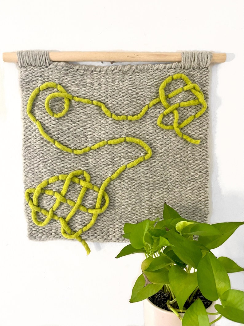 Loop De Loop Weaving Woven Wall Hanging Tapestry Home Decor Wall Art - Etsy