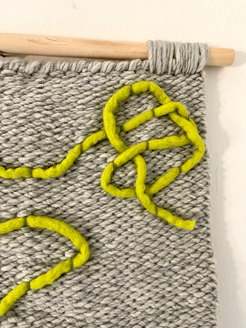 Loop De Loop Weaving Woven Wall Hanging Tapestry Home Decor Wall Art - Etsy