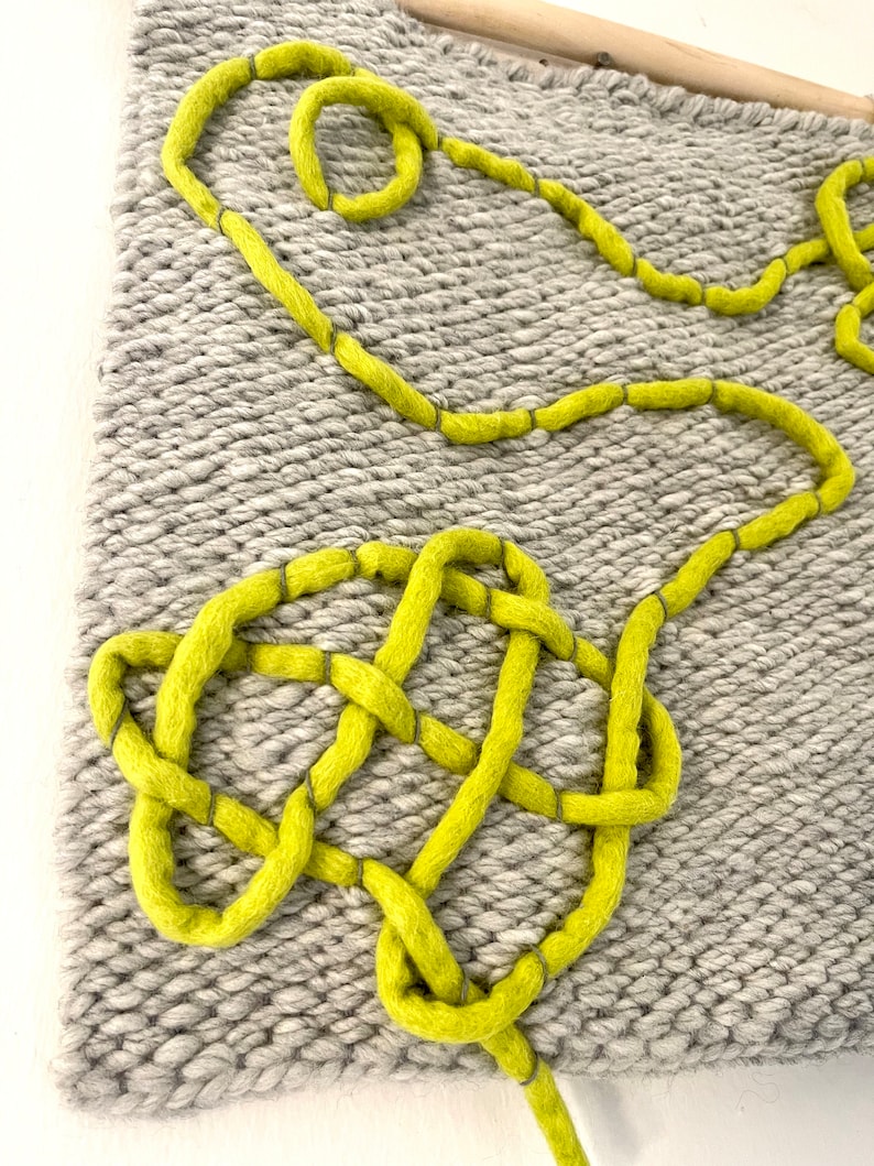 Loop De Loop Weaving Woven Wall Hanging Tapestry Home Decor Wall Art - Etsy