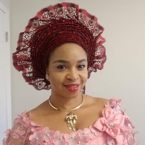 Auto Gele African Headwrap Nigerian Wedding Head Wrap - Etsy