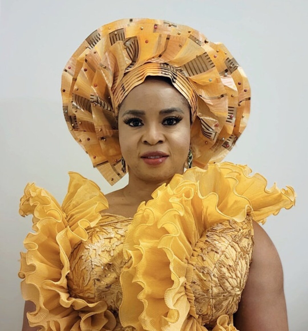 Ready to Wear Auto Gele / Pre-tied Gele / Sego Auto Gele / - Etsy