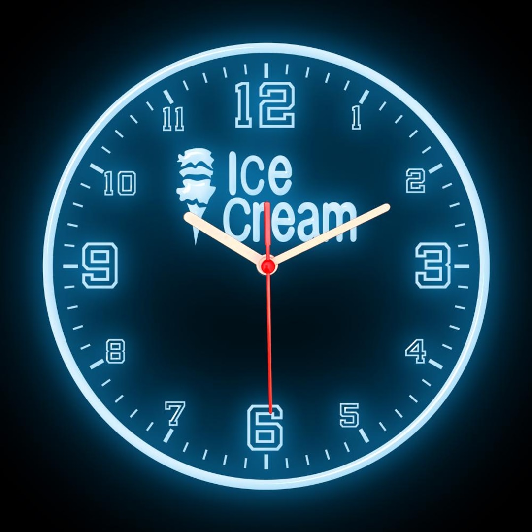 25ck1260 Ice Cream Parlor Bar Shop Convenience Store Cafe Wall Home ...
