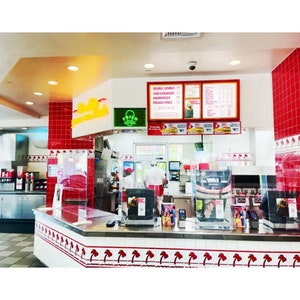 110072 OPEN Fried Chicken BBQ Shop Bar Restaurant Cafe Open Decor ...