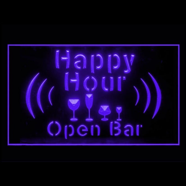 Happy Anniversary Led Sign - Etsy