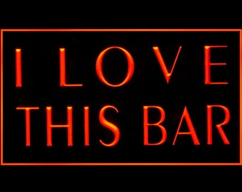I Love This Bar - Etsy
