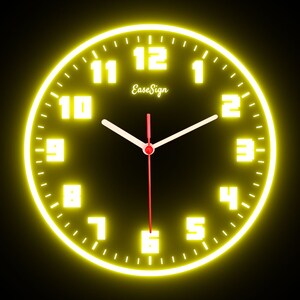 25ck0023 Easesign Home Decor Living Room Colorful LED Flexible Flex ...