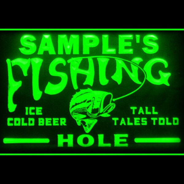 Fishing Hole Sign - Etsy