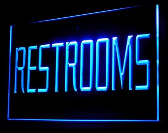 Toilet Light Sign - Etsy