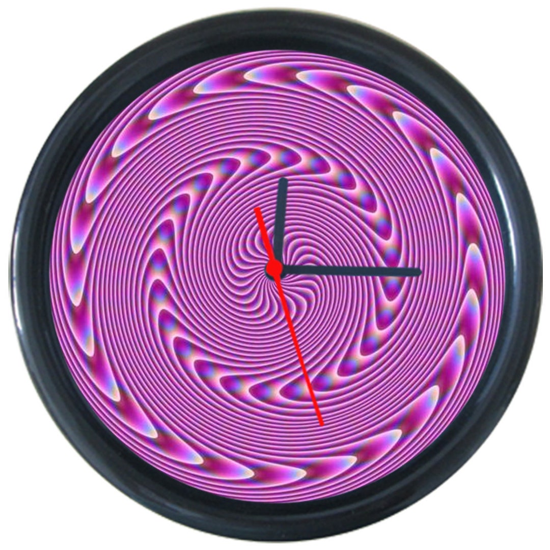 295025 Purple Rotate Circle 3D Optical Illusions Psychedelic 3D Wall ...