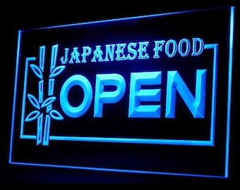 Japanese Open Sign - Etsy