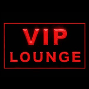 170147 VIP Lounge Bar Beer Pub Home Decor Display LED Light Neon Sign ...