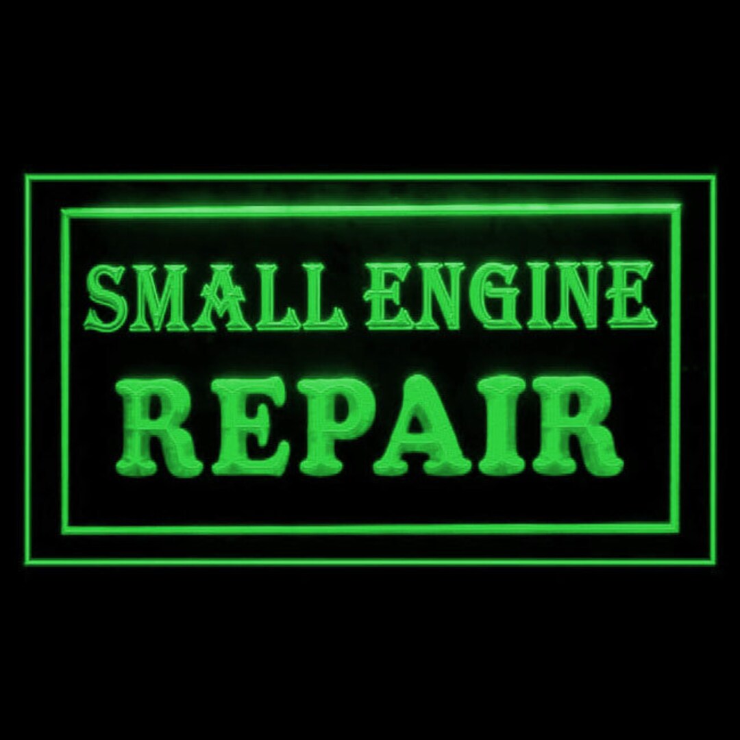 190012 OPEN Small Engine Repair Shop Store Decor Display LED Light Neon ...