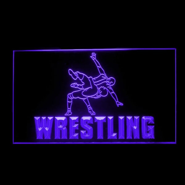 Wrestling Neon Signs - Etsy