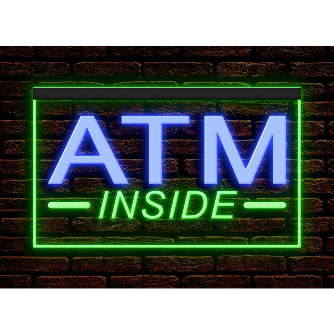 DC120049 ATM Inside Automated Teller Machine Open Shop Store Cafe Home ...