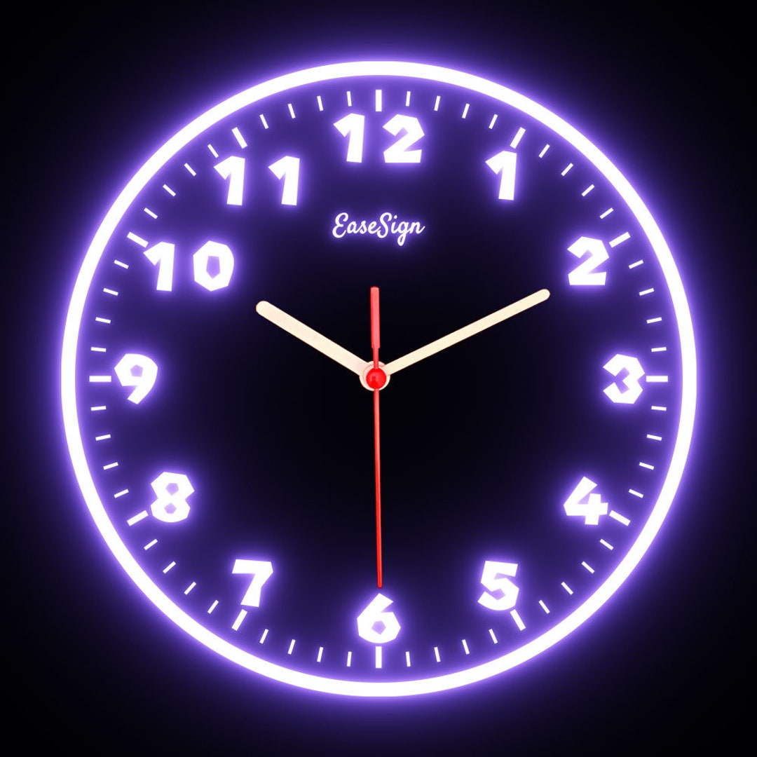 25ck0033 Easesign Home Decor Living Room Colorful LED Flexible Flex ...