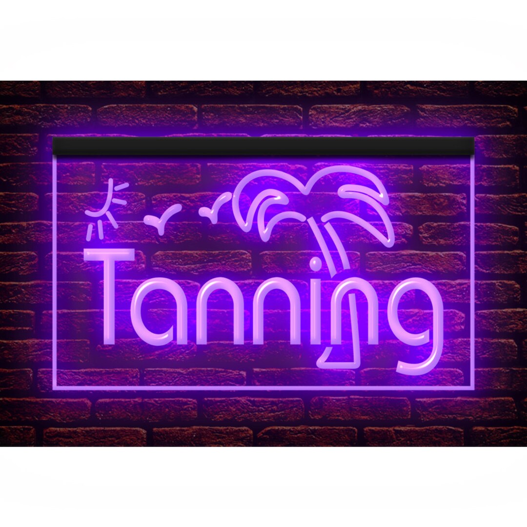 160042 Tanning Beauty Salon Shop Center Home Decor Display LED Night ...