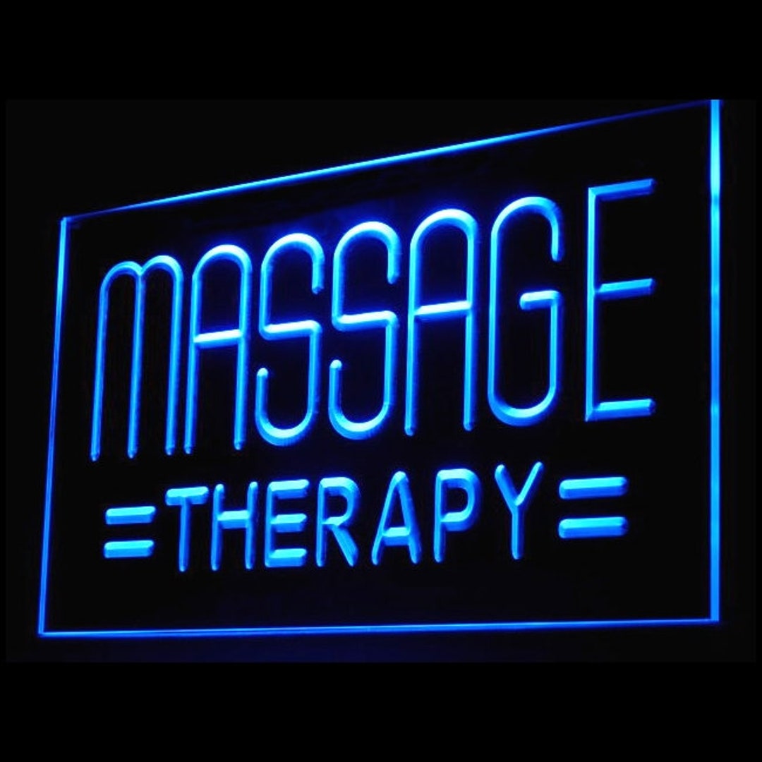 160043 Massage Therapy Beauty Spa Salon Shop Home Decor Display LED ...