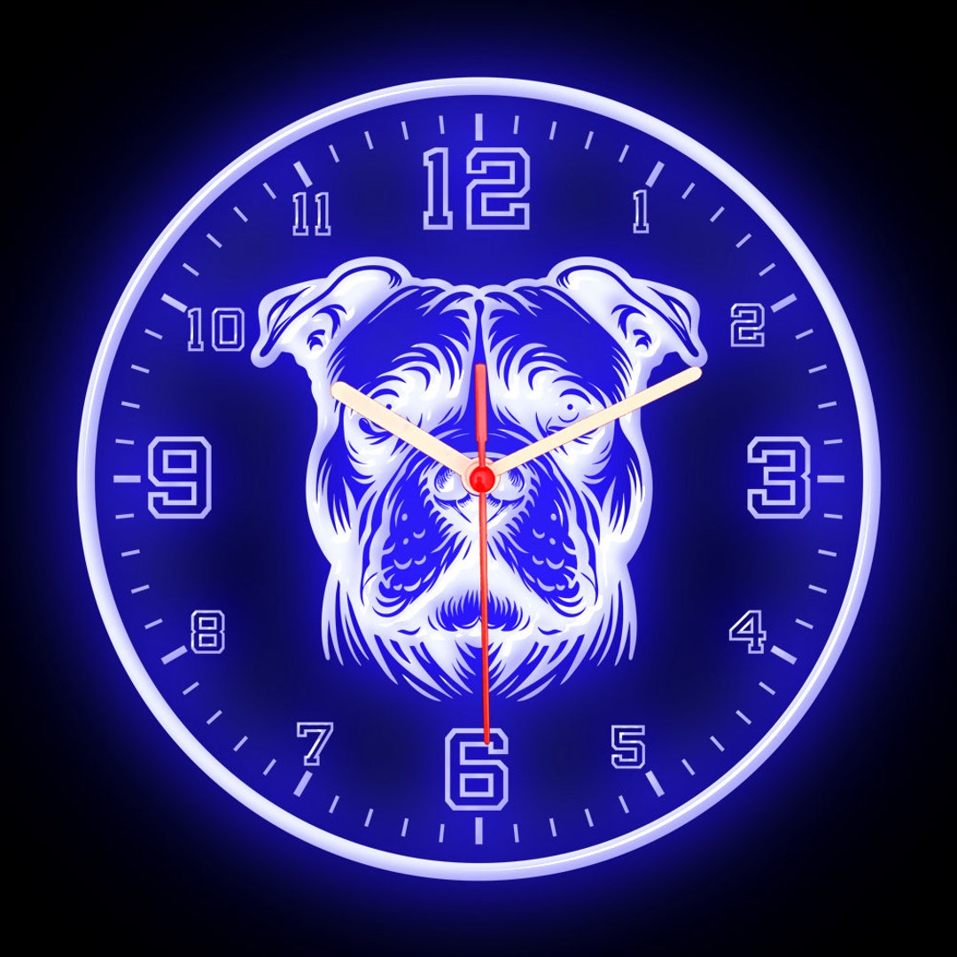 25ck1229 Extra Large American Bully Dog Pets Shop Wall Home Decor ...