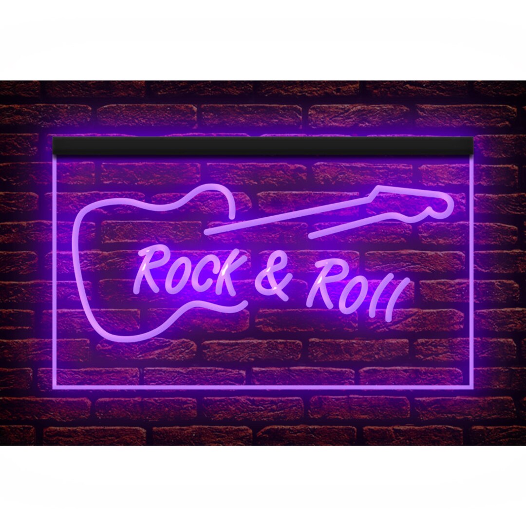 140009 Rock and Roll Guitar Music Band Room Studio Shop Store Open ...