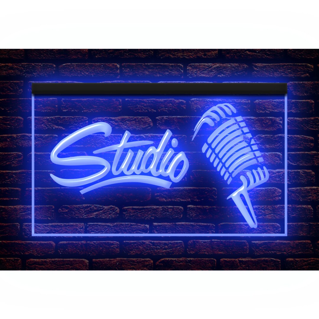140047 Studio Recording on Air Audio Live Decor Display LED Light Neon ...