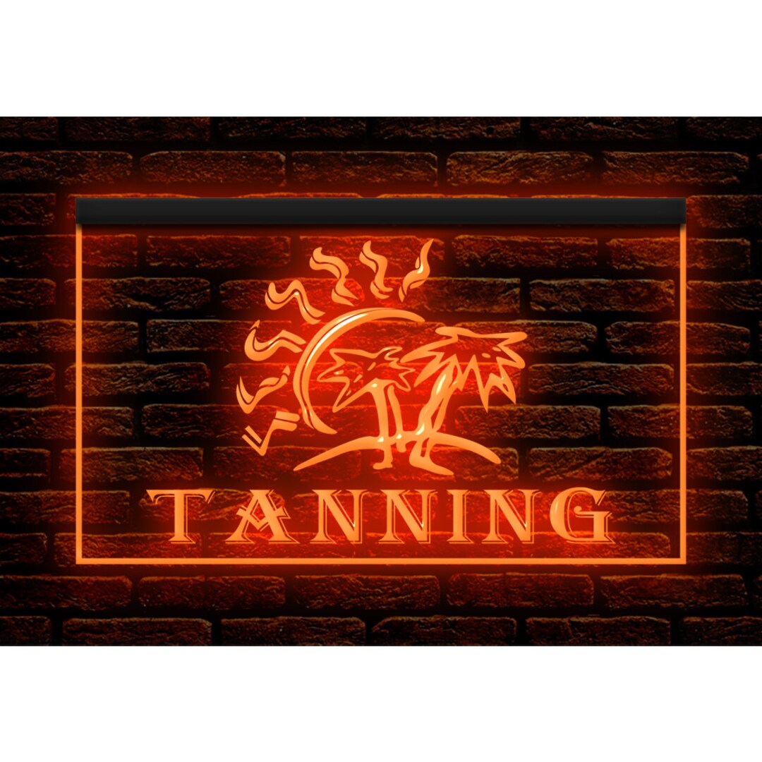 160027 Tanning Beauty Salon Shop Home Decor Open Display LED Night ...