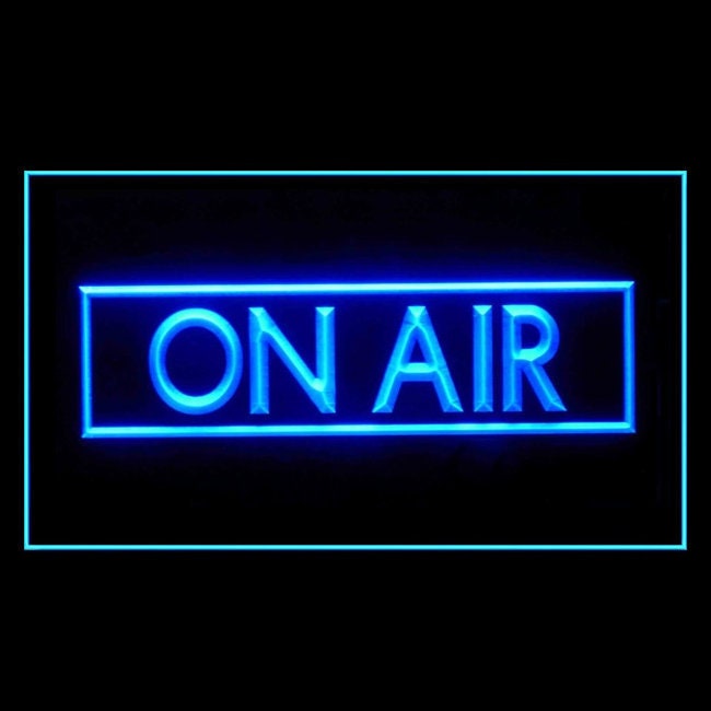 140017 on Air Recording Studio Audio LIVE Home Decor Display - Etsy