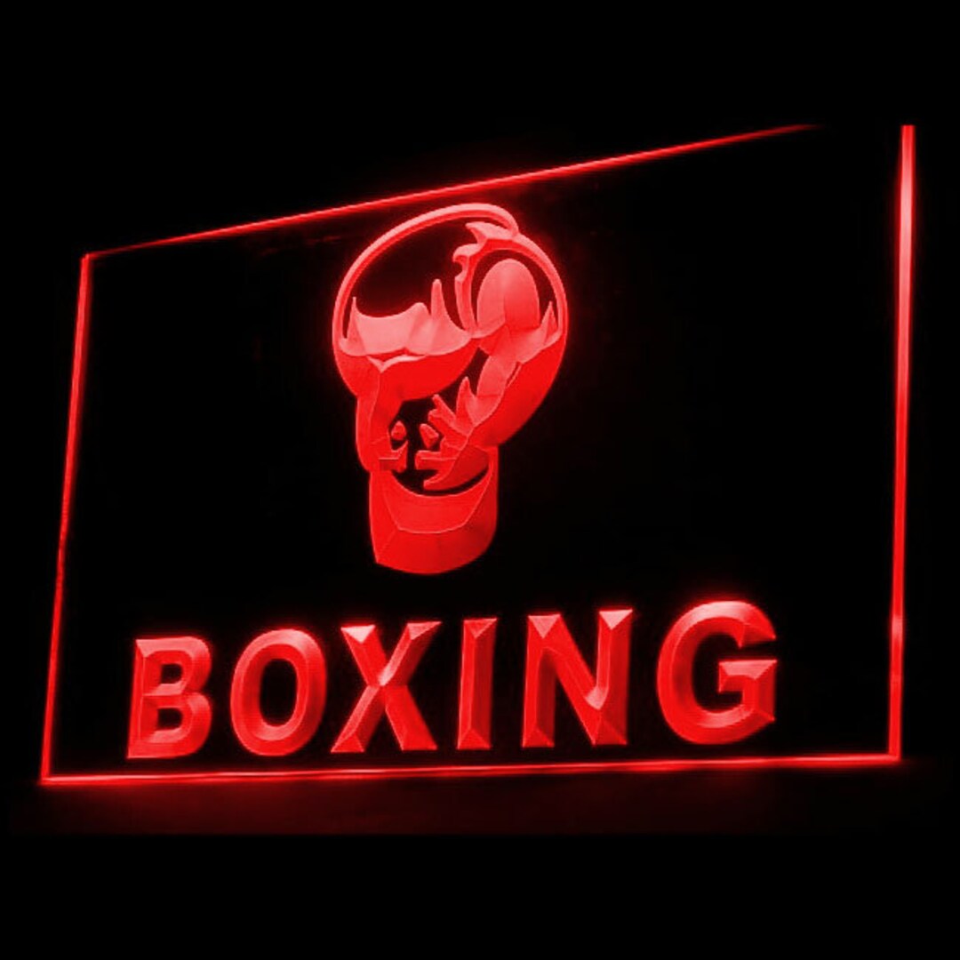 230014 Boxing Open Fitness Center Gym Room Decor Display LED Light Neon ...