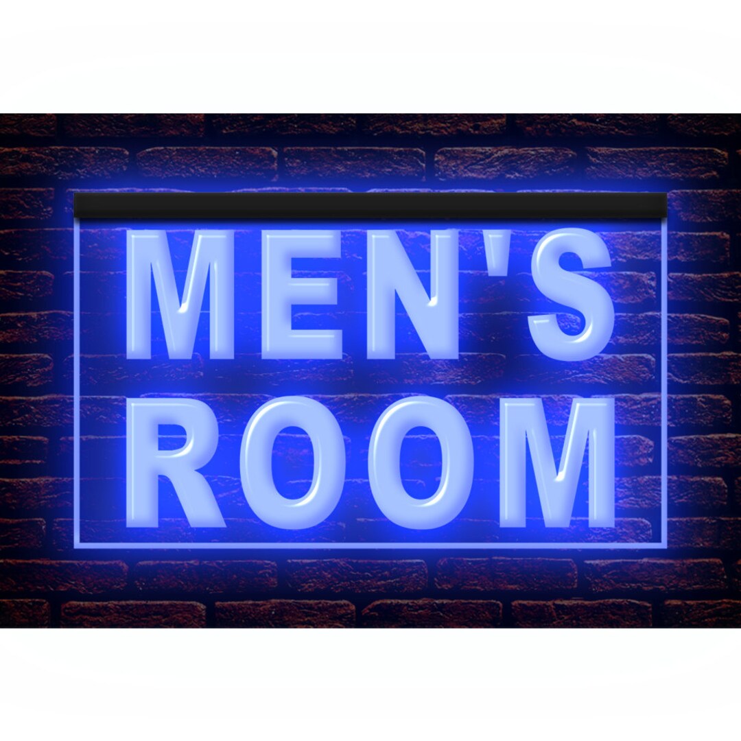 120055 Men's Room Boy Gentleman Toilet Restroom Washroom Restaurant ...