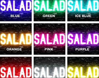 Salad Bar Sign - Etsy