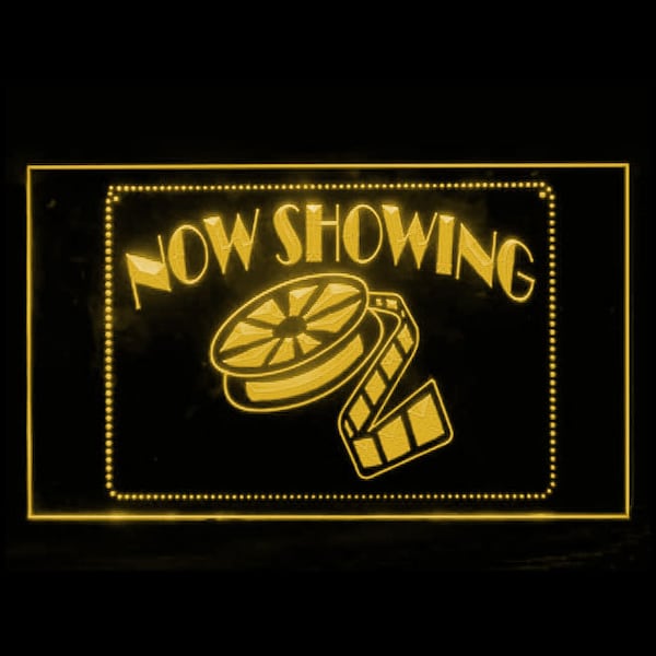 Now Showing Sign - Etsy