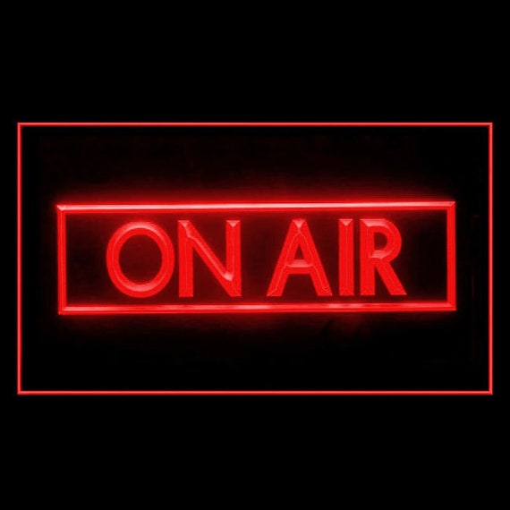 140017 on Air Recording Studio Audio LIVE Home Decor Display - Etsy