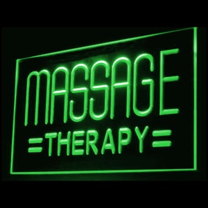 160043 Massage Therapy Beauty Spa Salon Shop Home Decor Display LED ...