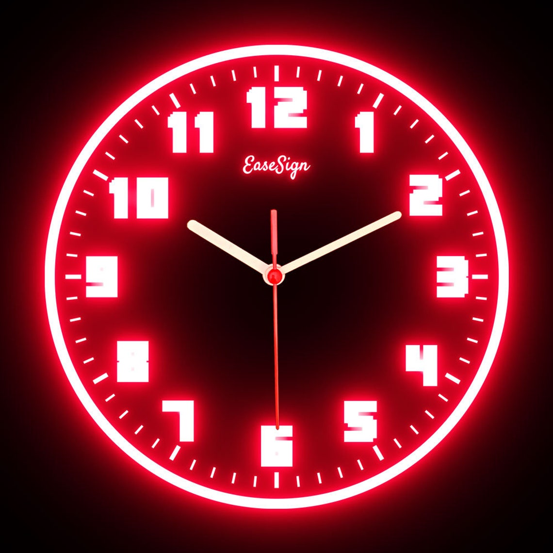 25ck0023 Easesign Home Decor Living Room Colorful LED Flexible Flex ...