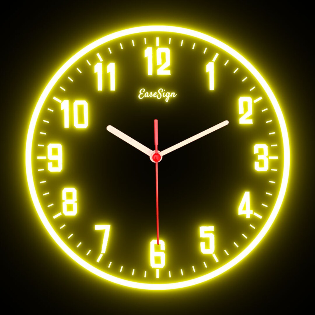 25ck0028 Easesign Home Decor Living Room Colorful LED Flexible Flex ...