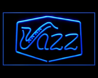Neon Jazz Sign - Etsy