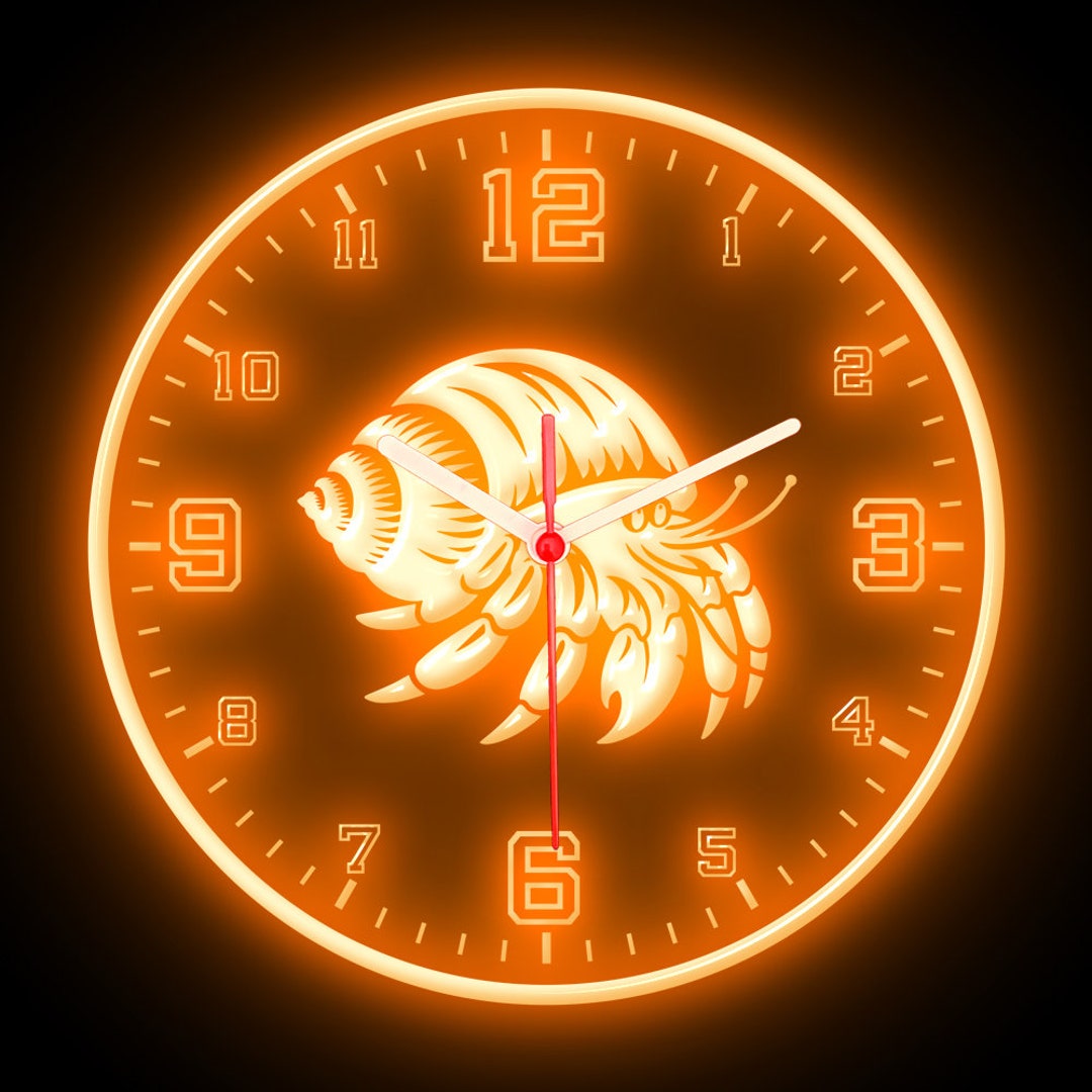 25ck1104 Hermit Crab Home Decor Dive Diving Fishing Ocean Shop Colorful ...