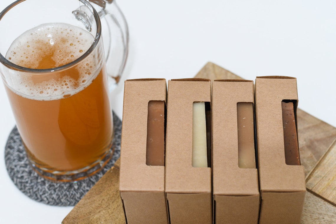 Handmade Beer Soap Box, Beer Soap Gift Set, Your Choice of 3 Handmade ...