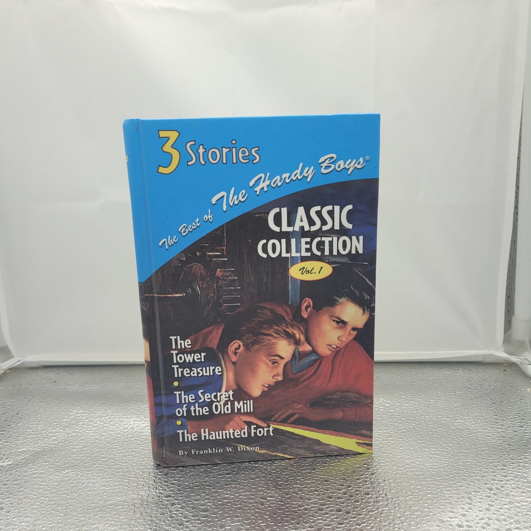 Vintage Hardback Book 3 Stories the Best of the Hardy Boys Classic ...