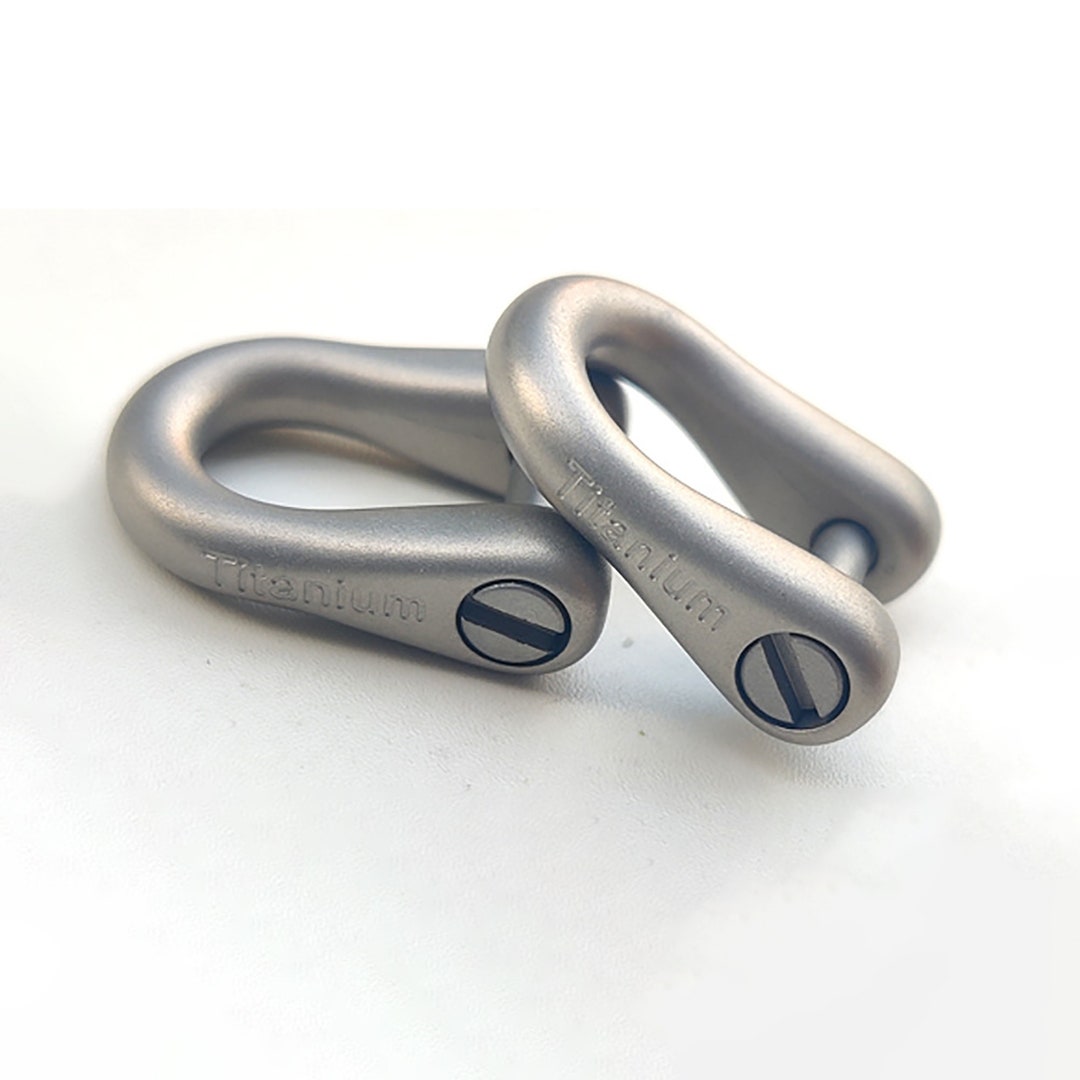 Titanium U-shaped Buckle: Bracelet Connection Fastener (20-36mm) - Etsy