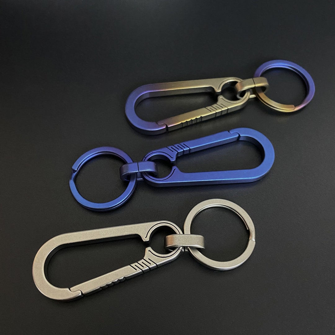 Titanium Alloy Keychain Hook: EDC Small Tool, Fast Hanging Buckle - Etsy