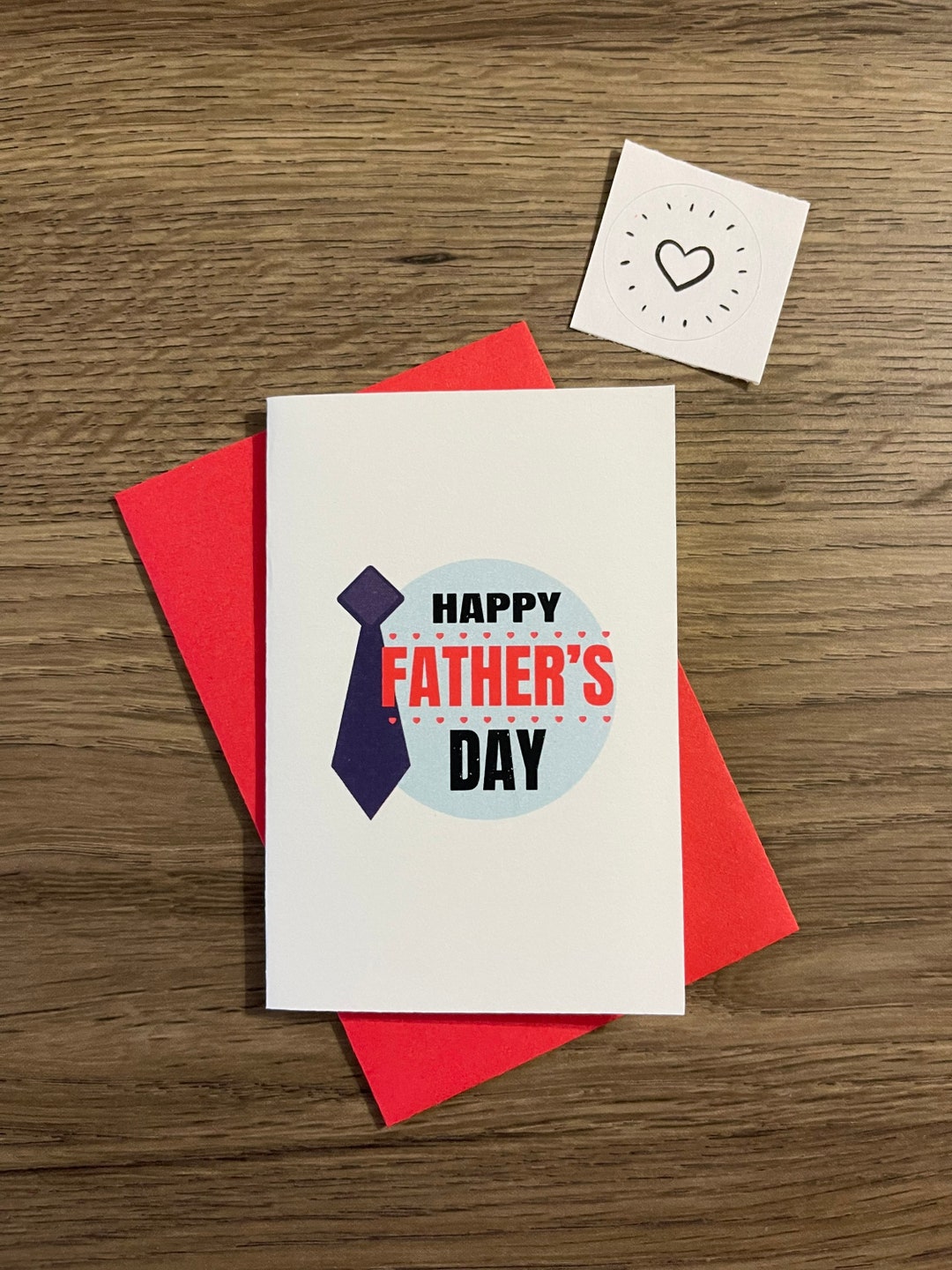 Mini Fathers Day Card 2.5'' X 3.5 Card Size Set of Card and Envelope ...